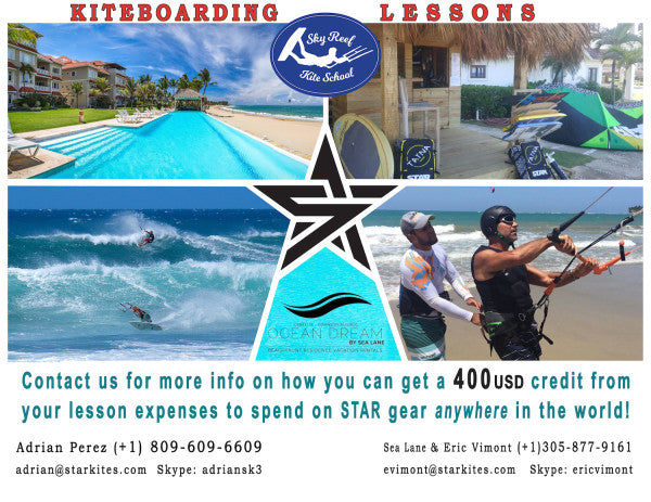 STAR kite school SKYREEF welcome you in Cabarete - Star Kiteboarding